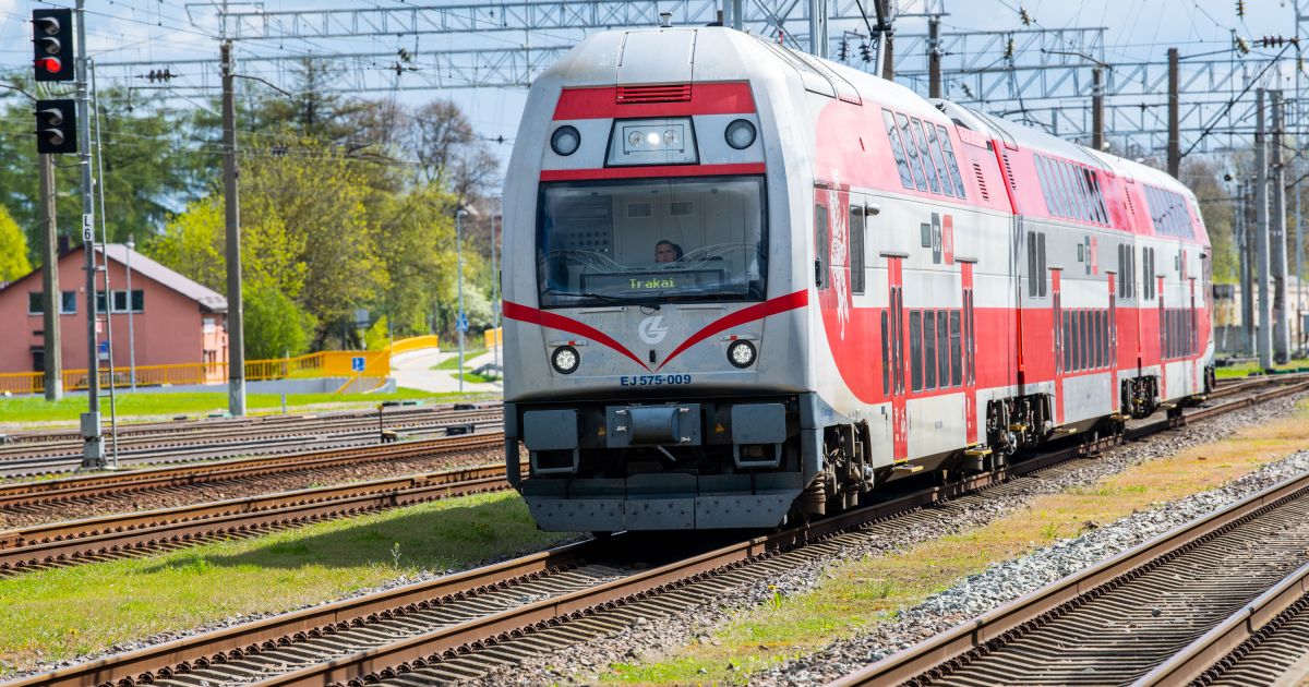 „LTG Link“ vadovas: tikslas, kad traukiniai tarp Vilniaus ir Kauno ...