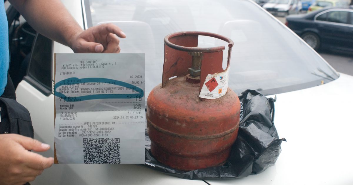 Degalinių tinklo „Jozita“ direktorius: Tegul valdžia dar orą ...