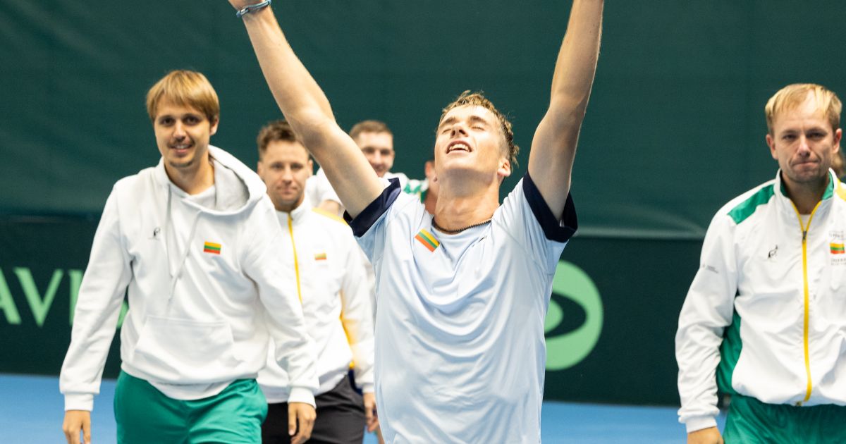 Ties praraja buvę lietuviai įveikė Sakartvelo tenisininkus - Respublika ...